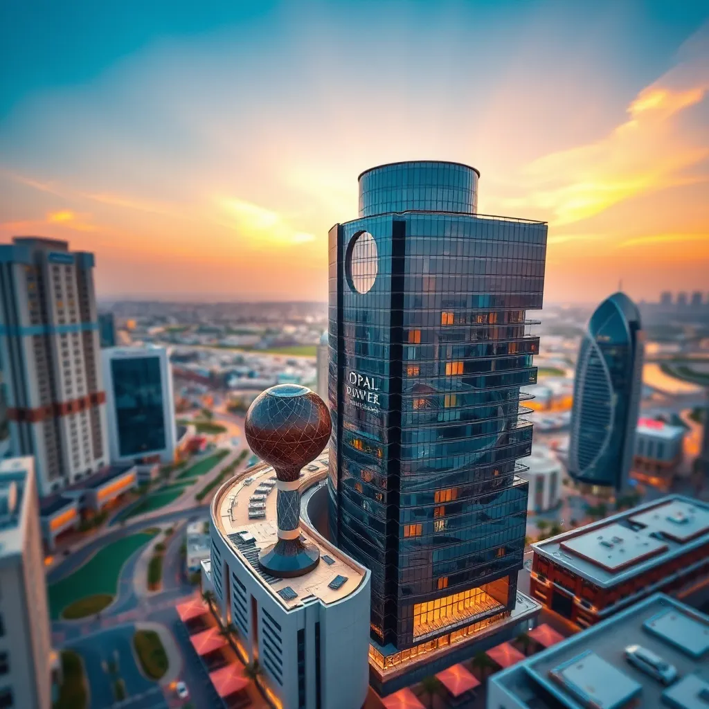 Explore the Opal Business Center in Dubai